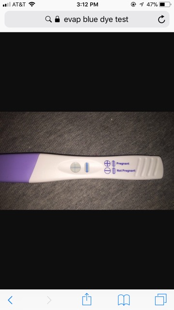 Difference between Evap lines and Positives on BLUE DYE TESTS. - Glow ...