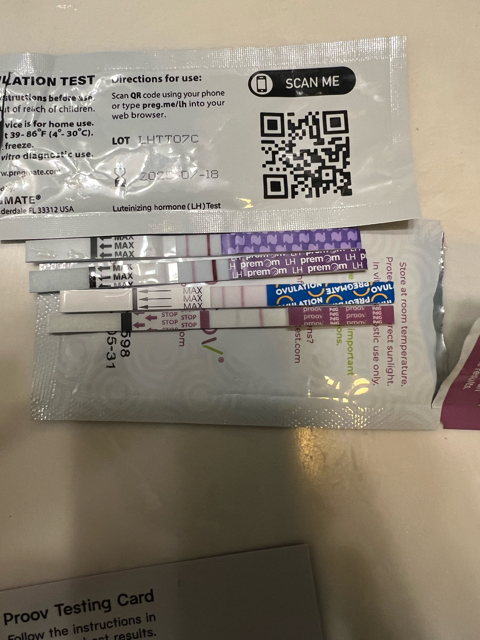 TTC ovulation testing… - Glow Community
