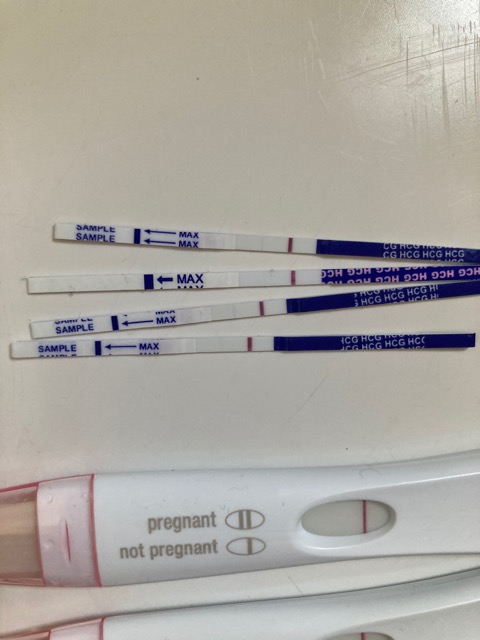 Very Faint lines on first response - Glow Community