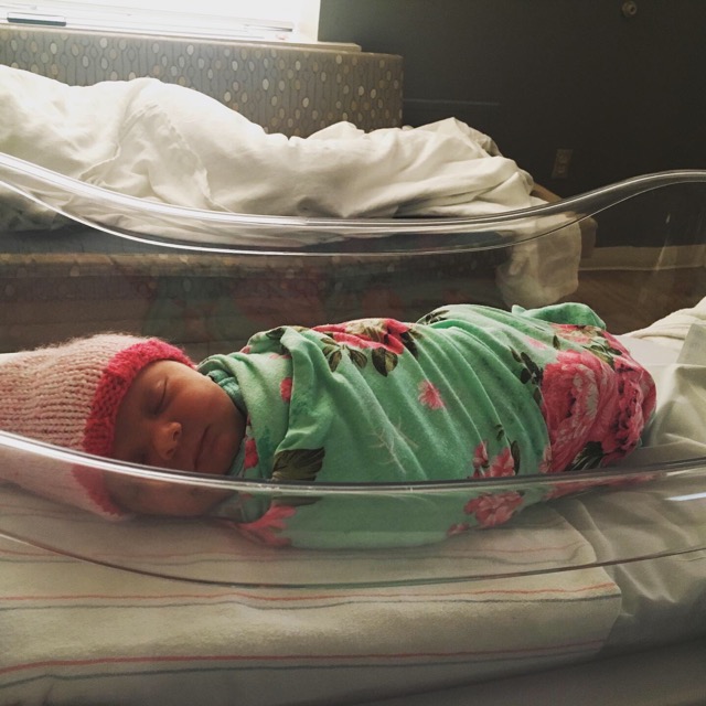 Baby Isla made her appearance 3 weeks early at 37 weeks and after 31 ...