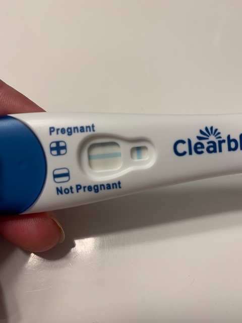 Clear Blue - faint positive line - Glow Community