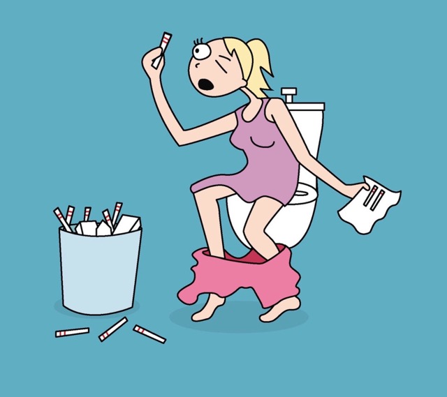 My TTC , Conceiving, Being Pregnant Journey So Far In Cartoons ( just ...