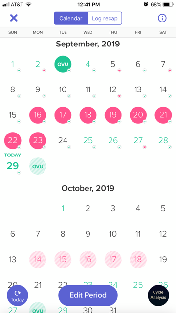Is this opk positive? Match chart and calendar? - Glow Community