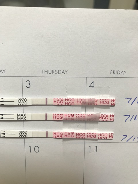 Anyone see a faint line? Hoping for a BFP soon! Help! - Glow Community