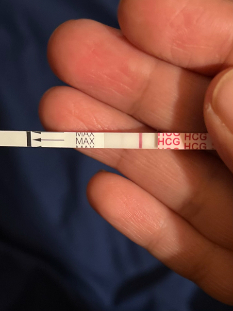 What is your experience with test strips being faint, but a clear ...