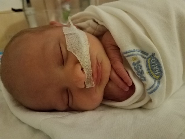 Rainbow baby born at 34 weeks - Glow Community