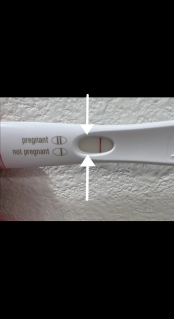 Just took it to see. Do y’all see the faint line as well? - Glow Community