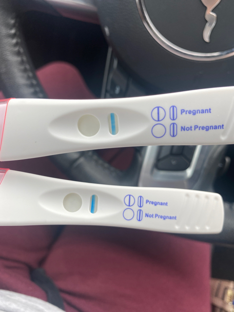 Do y’all see lines? Me and my baby daddy see very faint lines - Glow ...