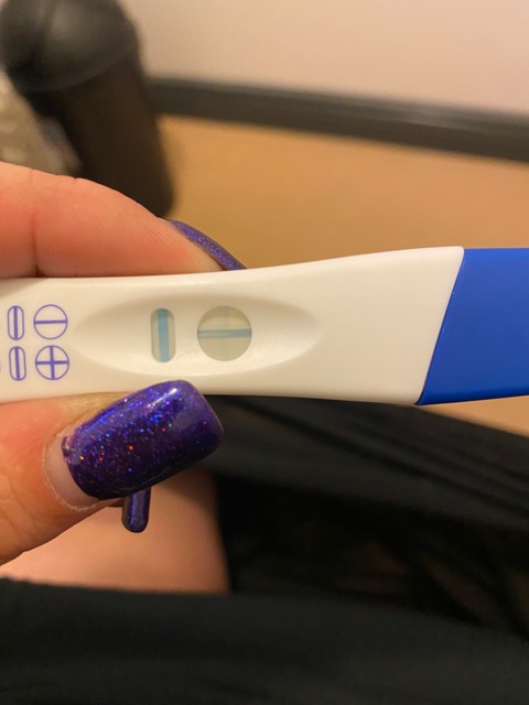 I Got This Faint Positive And One Negative An Hour Later Is This An 