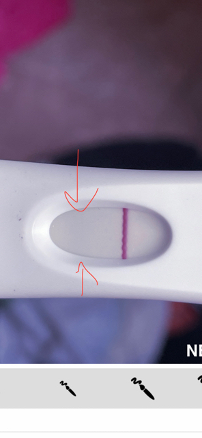 Helpppp I took this test and I have seen this faint line since two min ...