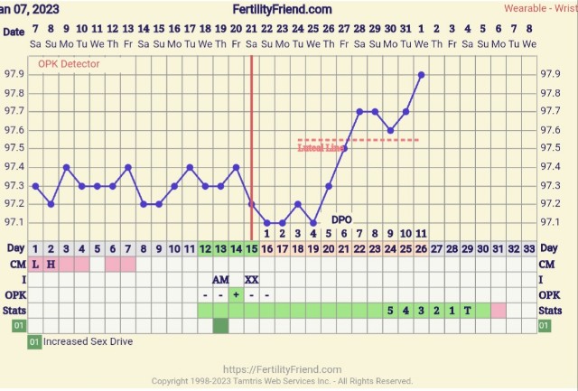 Could this triphasic mean something? Does it look promising? I know ...