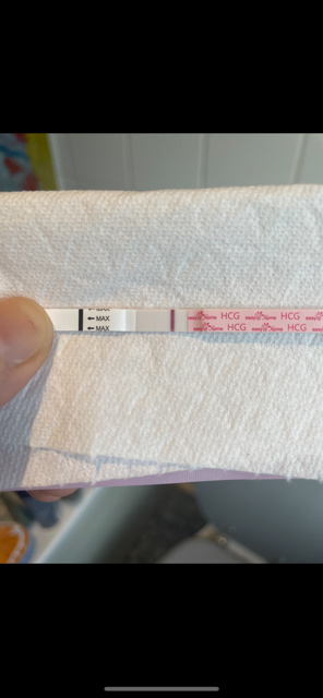 Faint line on easy @ home test - Glow Community